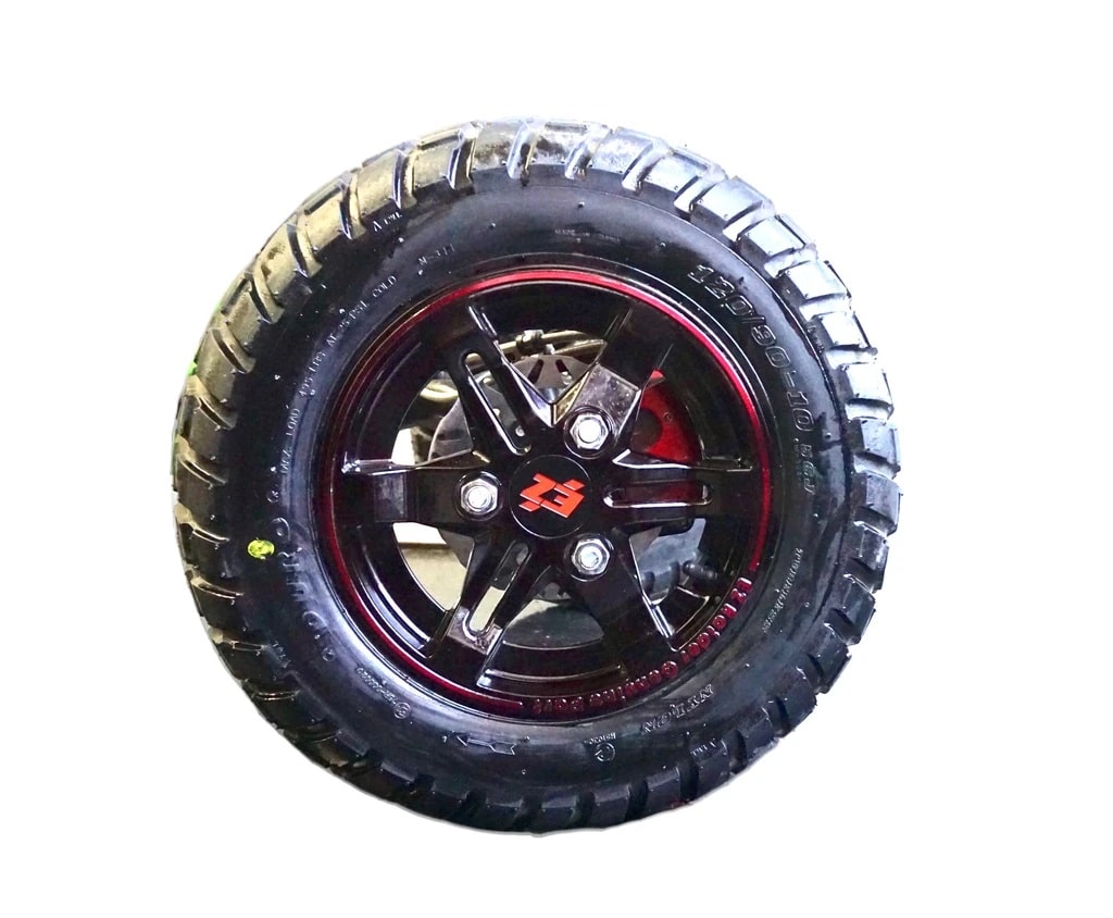 AT Wheel & Tire Set for H2 and LW models (120/90-10) | EZRaiders